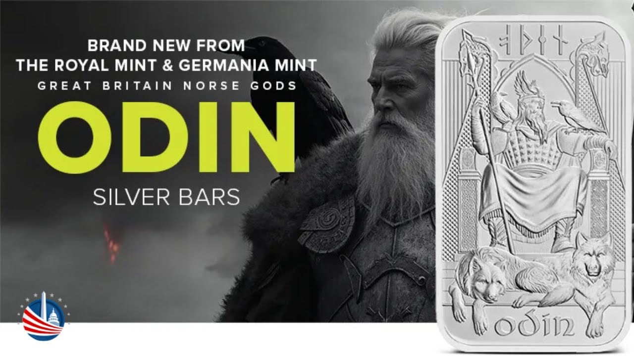 Unveiling the 10 oz Royal Mint Norse Gods Odin Silver Bar | Monument ...