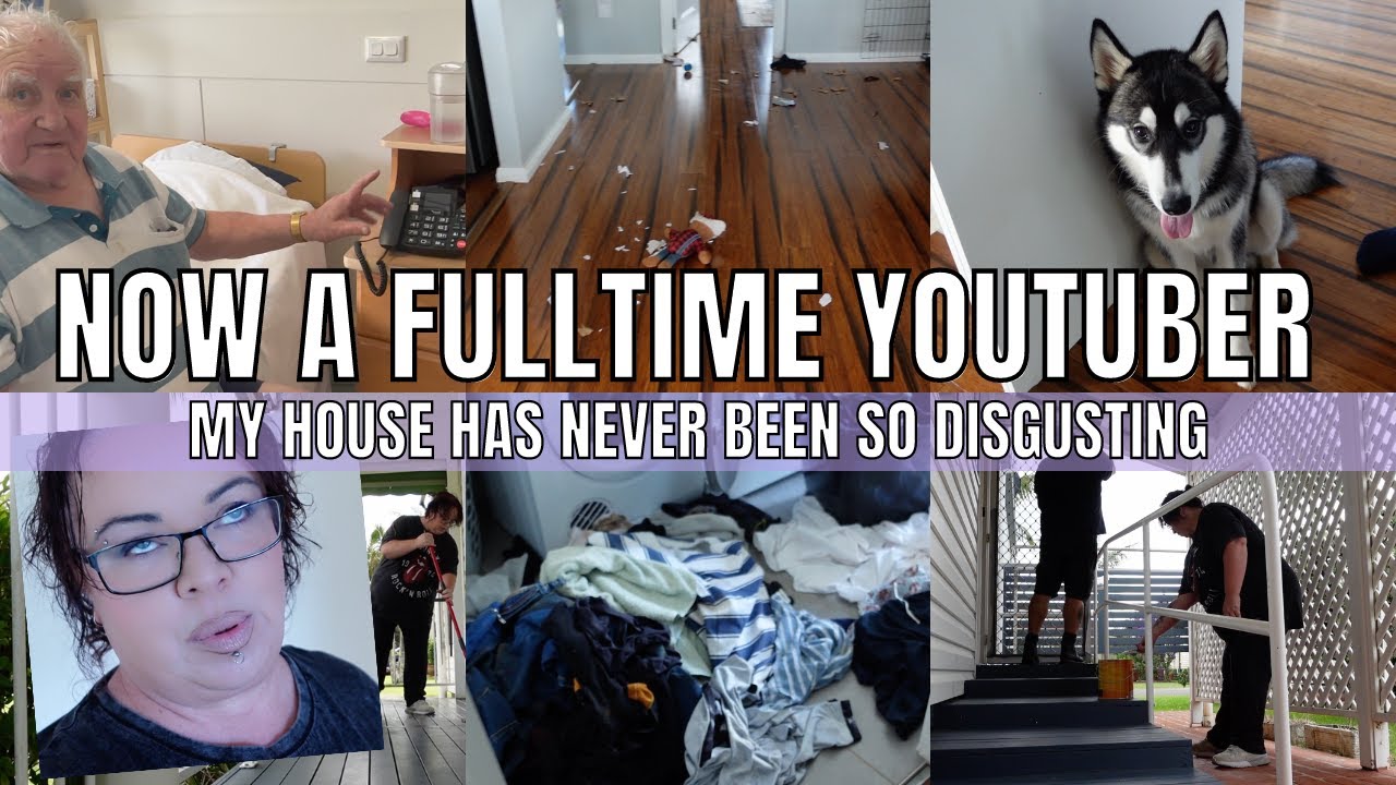 MY HOUSE IS A COMPLETE & UTTER DISGUSTING MESS | TOUCH UPS AT POPPYS ...