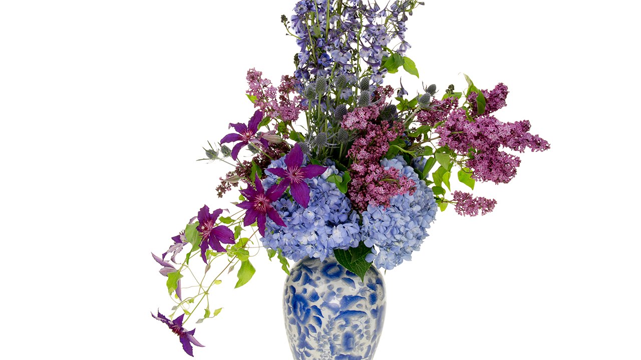 Dramatic Formal Linear Bouquet - YouTube