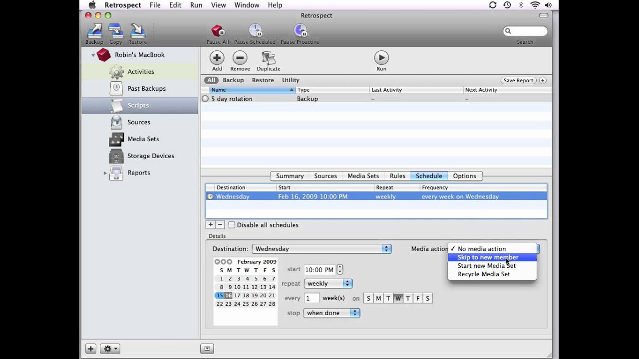 Creating a 5 day rotation backup script - YouTube