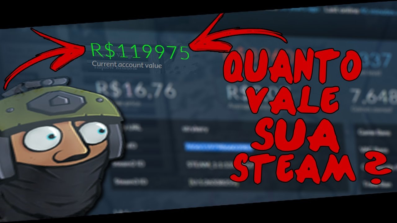 QUANTO VALE SUA STEAM!? - YouTube