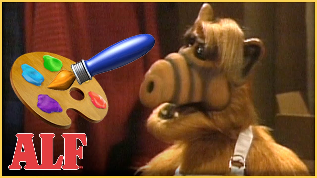 ALF, The Famous Artist 🎨 | S4 Ep16 Clip - YouTube