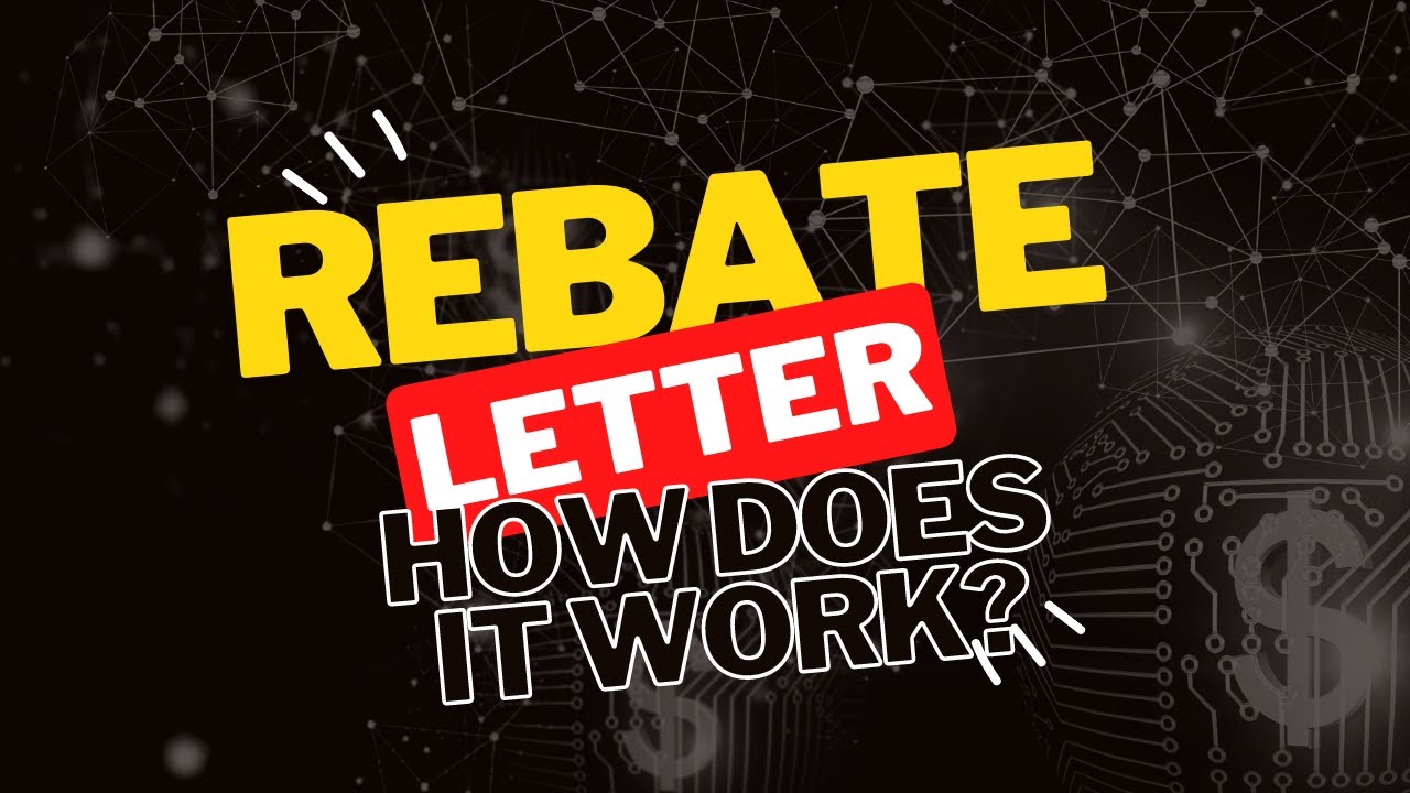 Commission Rebate letter also known as Credit Letter - how it works ...
