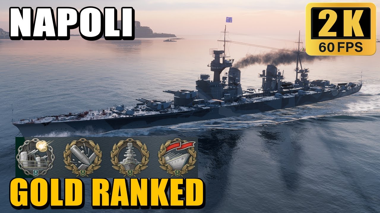 Cruiser Napoli: Solo warrior in gold league - YouTube