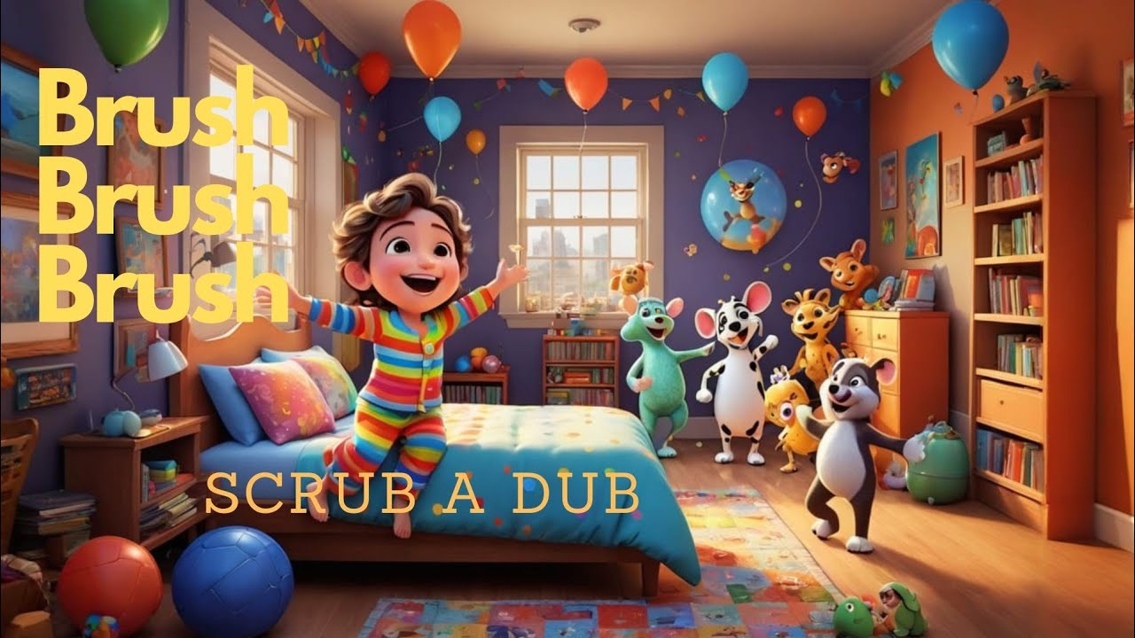 Scrub A Dub song | good habits song - YouTube