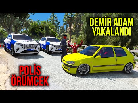 Sevilen Arabalarla Polisten Kaçıyoruz TOGG PEŞİMİZDE | Örümcek Abi ile GTA 5