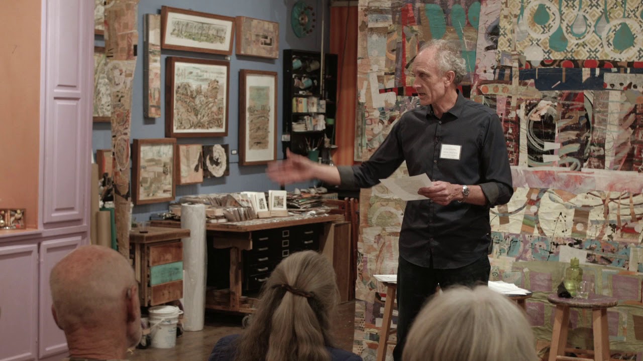 Brian R. Martens at the Blue Door Gallery - YouTube