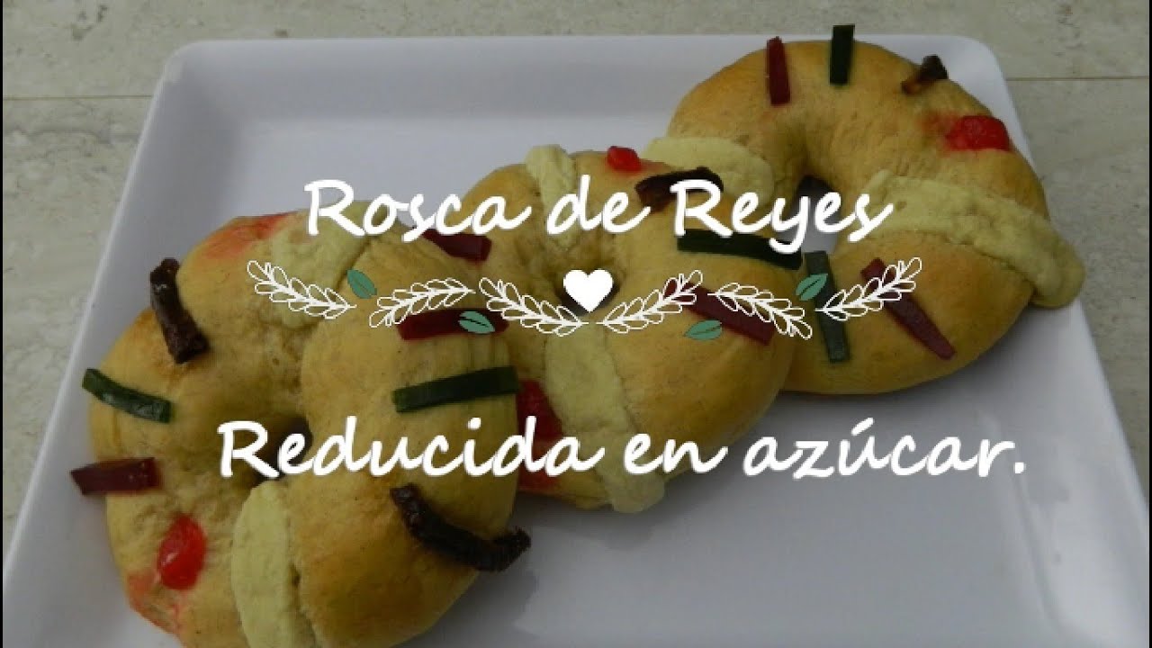 Rosca de Reyes Baja en Azúcar!!! Mini roscas! - YouTube