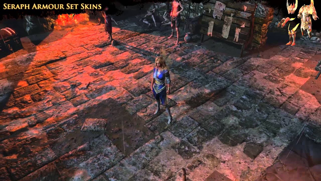 Path of Exile - Seraph Armour Set Skins - YouTube