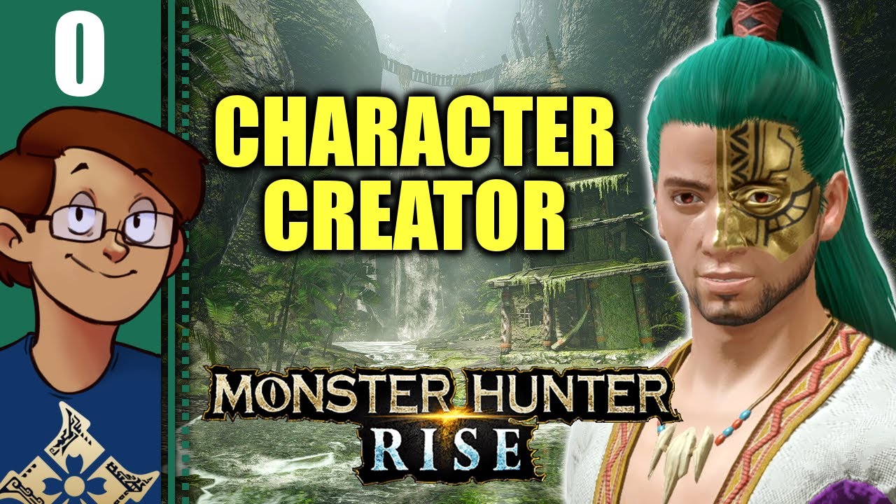 Let's Play Monster Hunter Rise Part 0 - Character Creator - YouTube