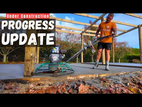 How To Build a Timber Pole Shed in NZ Posts - Concrete - Framing Ep.2