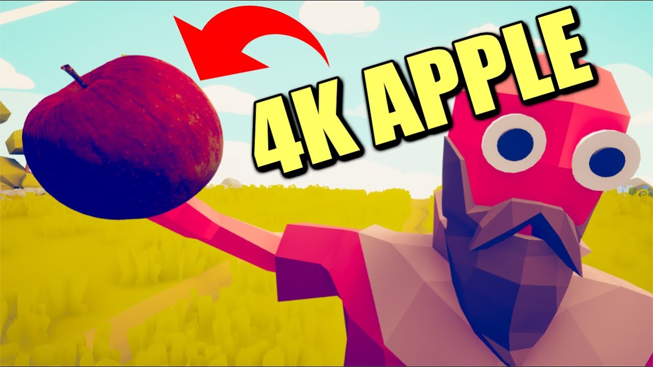 4K Apple Thrower Army vs Every Faction - Totally Accurate Battle ...