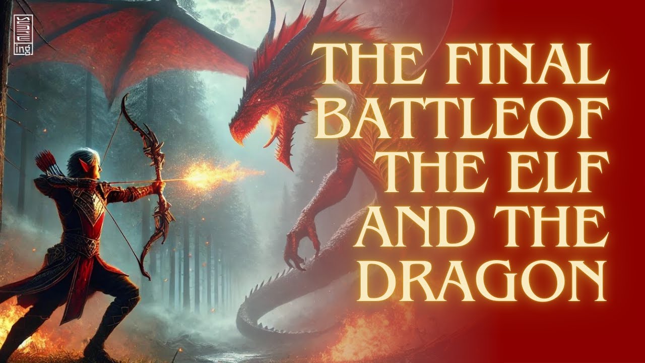 the final battle of the elf and the dragon - YouTube
