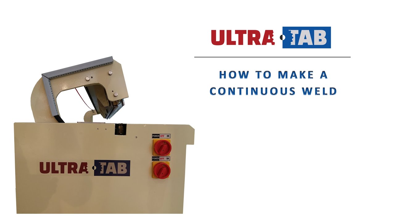 How to Make a Continuous Weld - YouTube