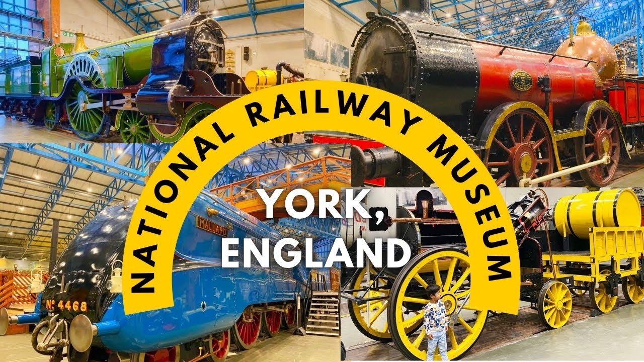 National Railway Museum, York, England. - YouTube