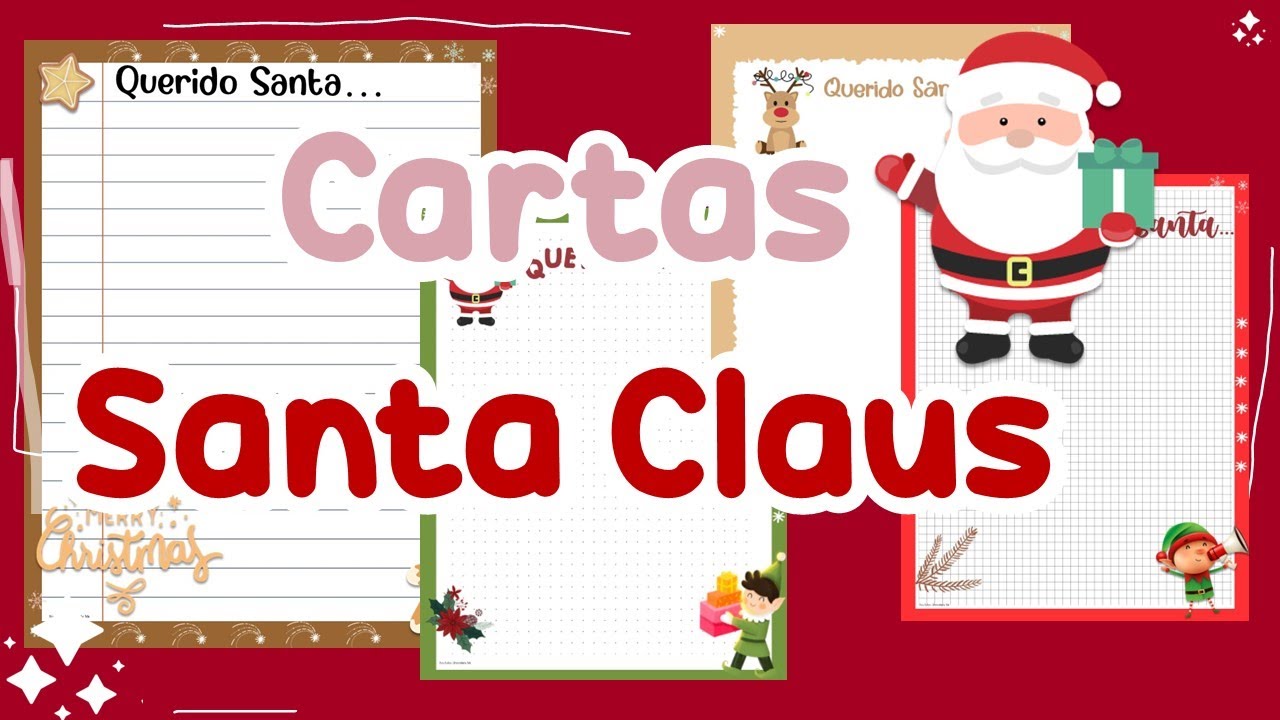 Top 10 Plantillas Para Carta De Santa Claus