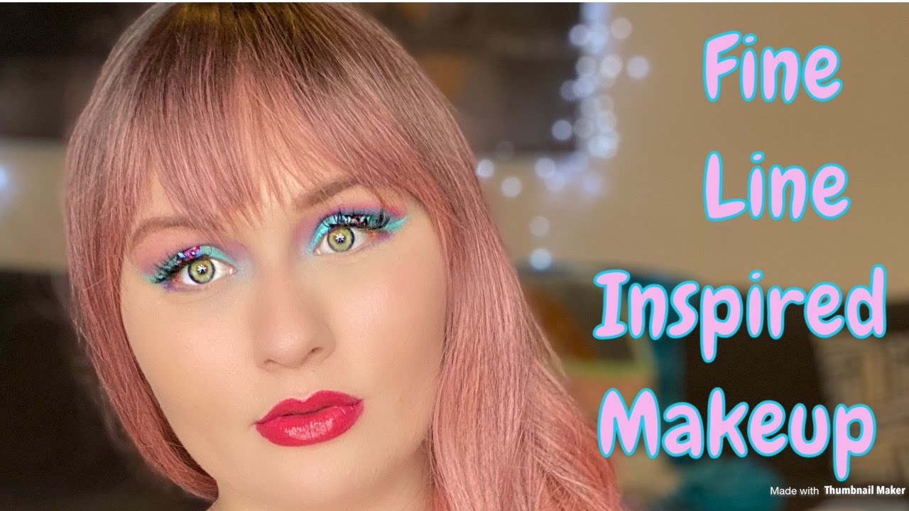Fine Line Inspired Makeup Tutorial - YouTube