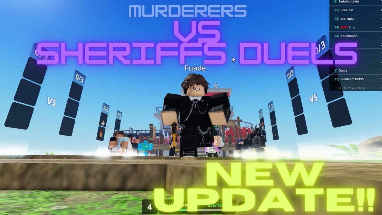 Roblox - Murderers VS Sheriffs Duels - New Summer Update!!! - YouTube