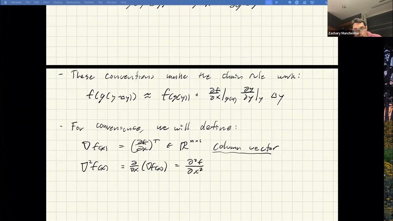 Optimal Control (CMU 16-745) 2025 Lecture 3: Optimization Pt. 1 - YouTube