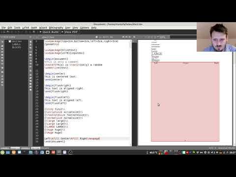 LaTeX Tutorial 3: Page Layout // Text Formatting - YouTube