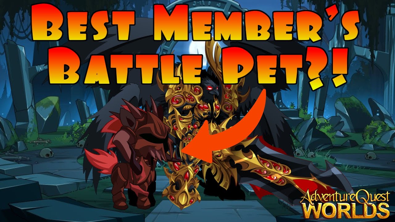 Every Battle Pet I Own (Part 2)! Best Members Battle Pet?! AQWorlds ...