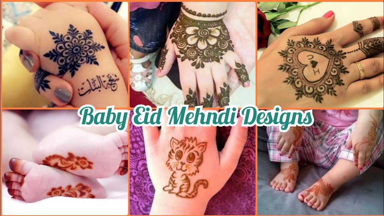 Easy Mehndi Designs for babies hand|mehndi for beginners|mehndi Design ...