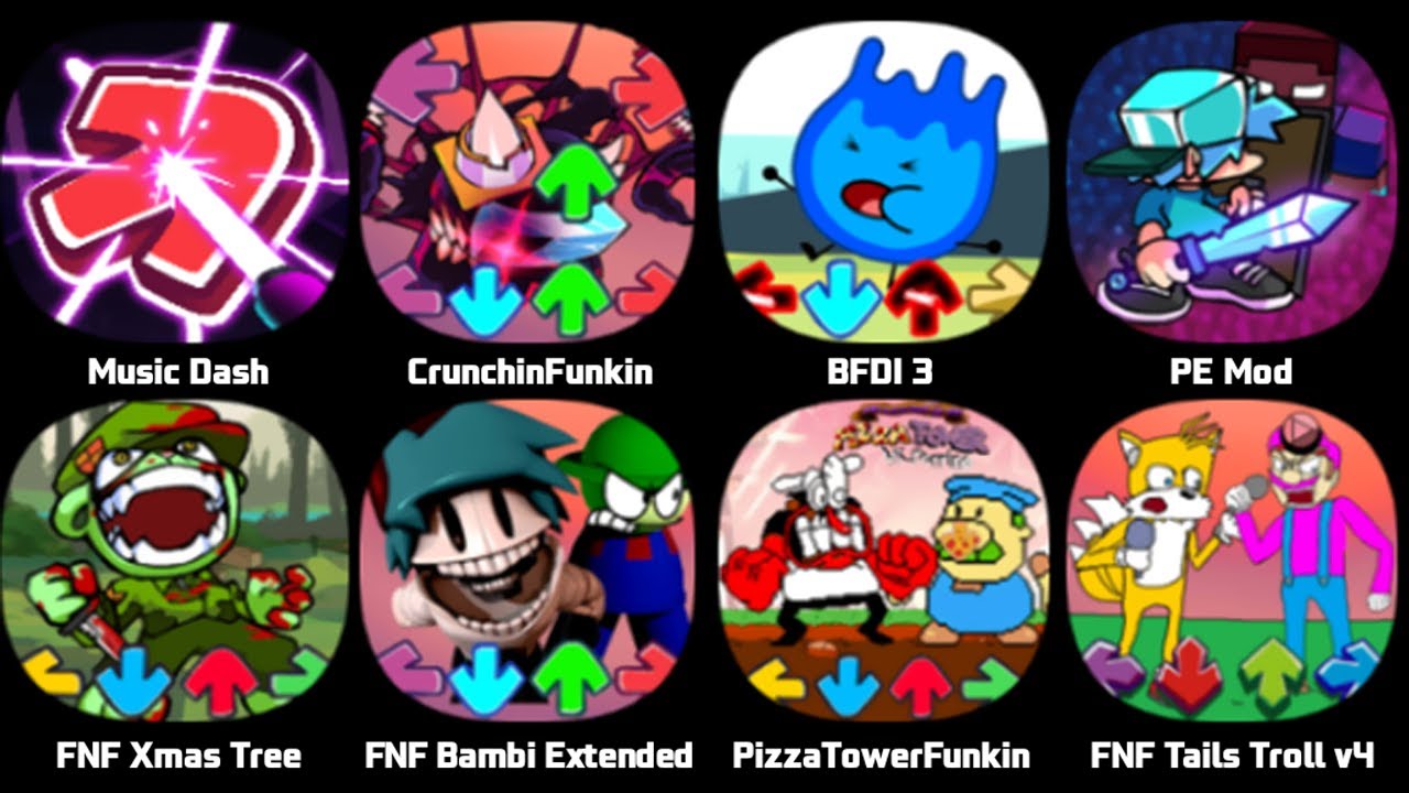 FNF Poppy Playtime Catnap, FNF Impostor Human V2, FNF BFDI 3, FNF ...