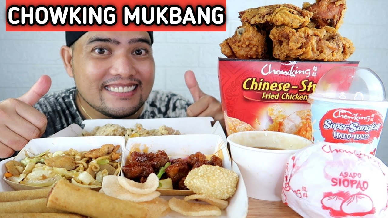 CHOWKING MUKBANG | Mukbang Philippines | Filipino Mukbanger ...