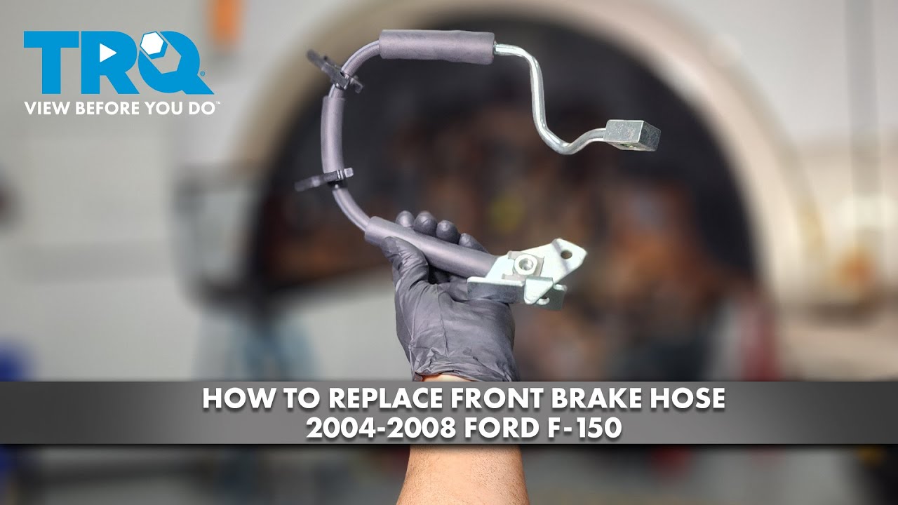 How to Replace Front Brake Hose 2004-2008 Ford F-150 - YouTube
