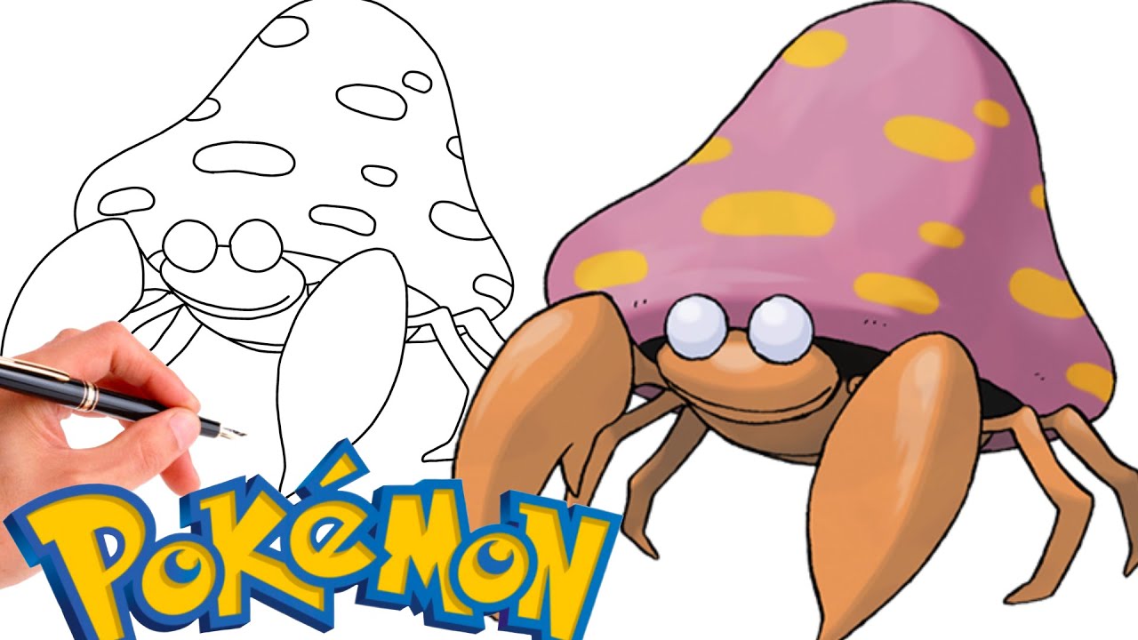 How To Draw PARASECT POKEMON #047 | Generation 1 - YouTube