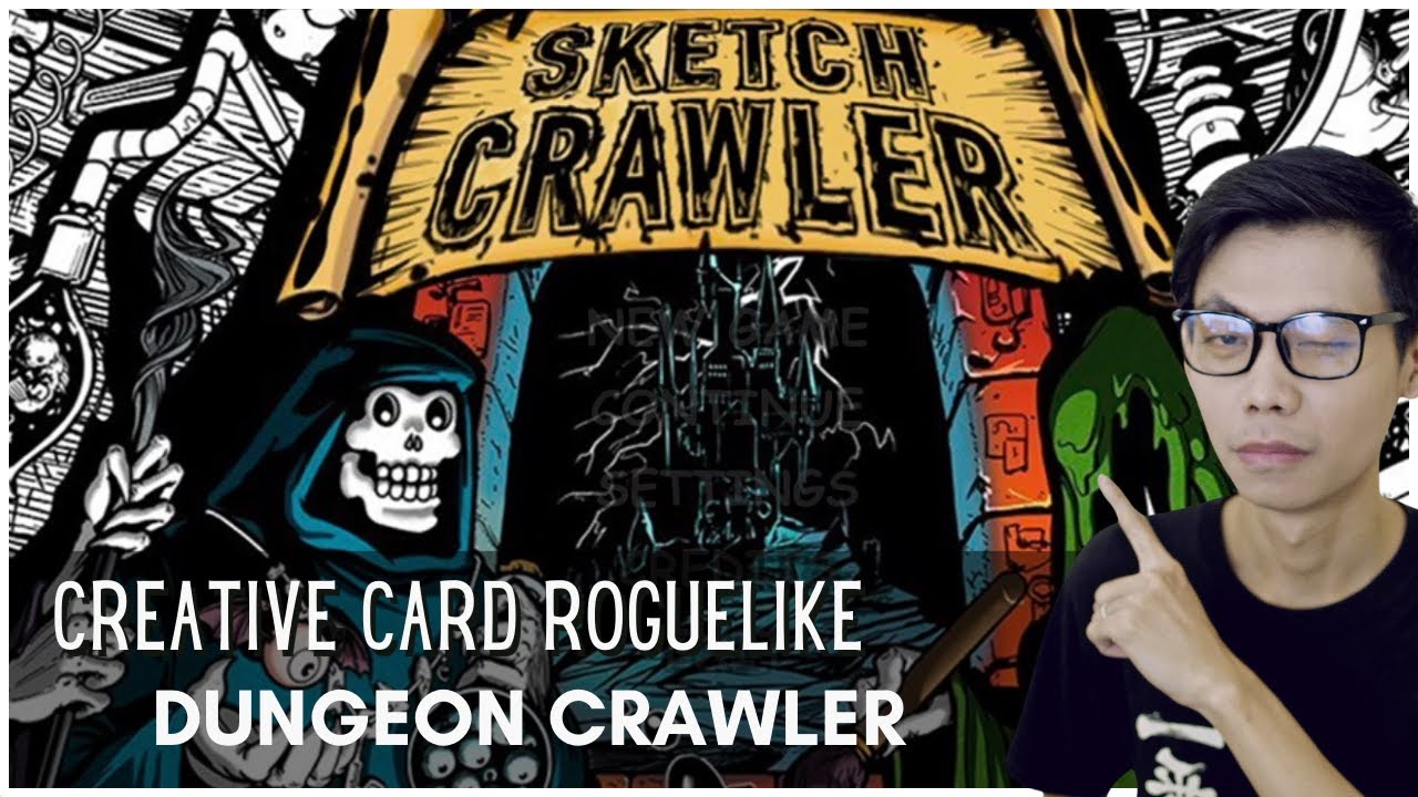 New Roguelike Game for CREATIVE people | Sketch Crawler - YouTube