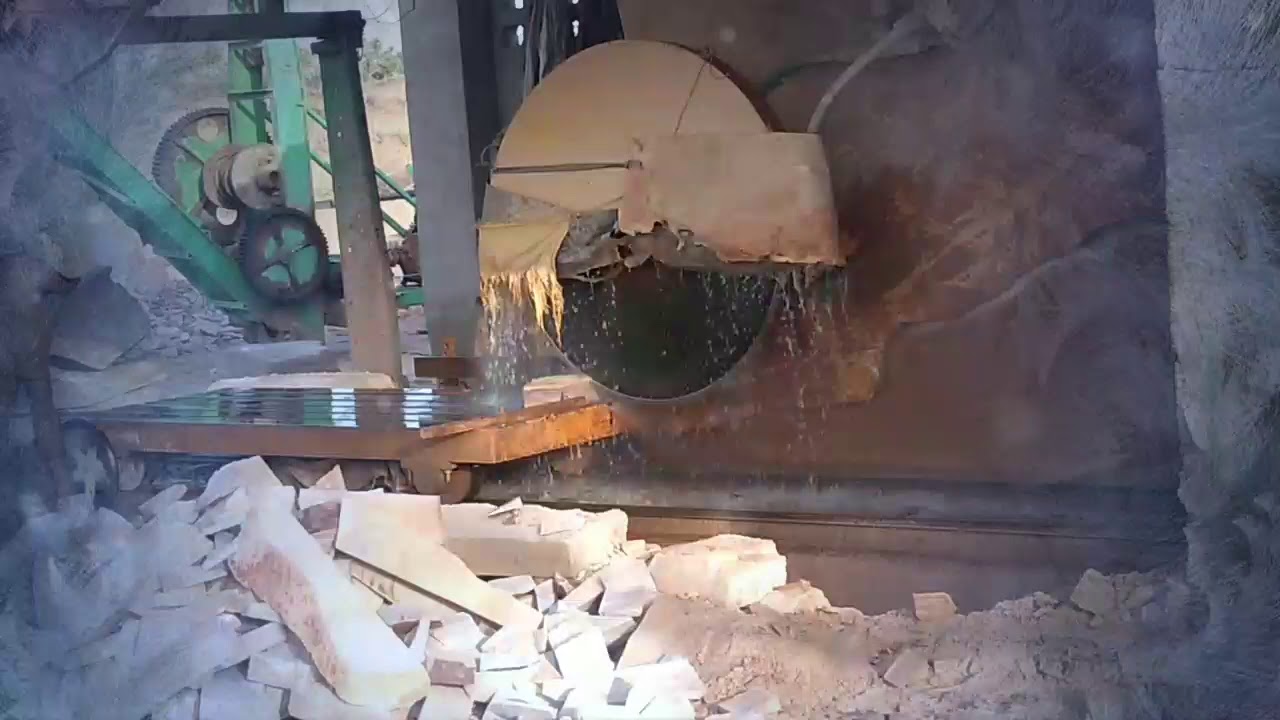 A visit to stone cutting and carving workshop - YouTube