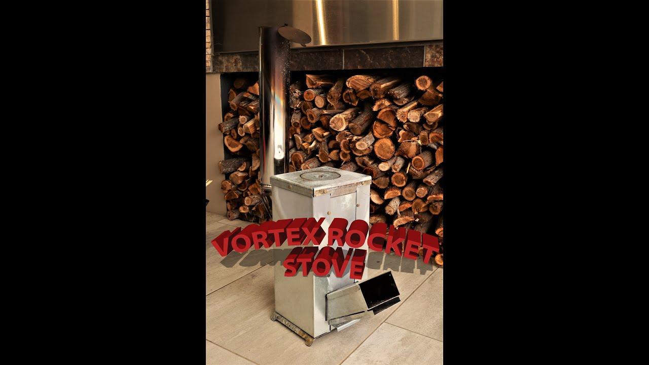 VORTEX ROCKET STOVE - TP PRODUCTS - YouTube