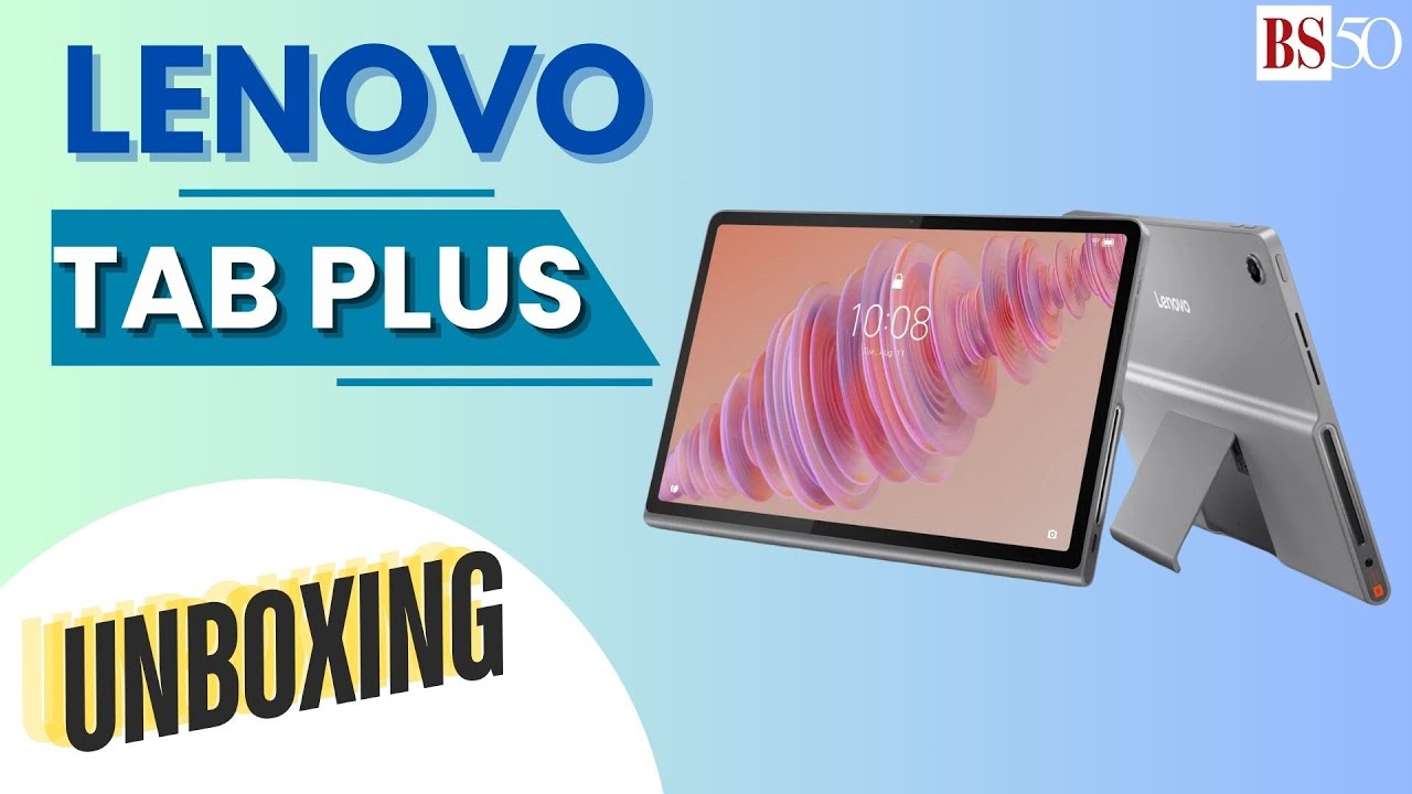 Lenovo Tab Plus: Unboxing and hands-on | Android tablet with 8-speakers ...