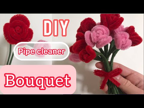 Make a Cute Pipe Cleaner Flower Bouquet | DIY Guide - YouTube