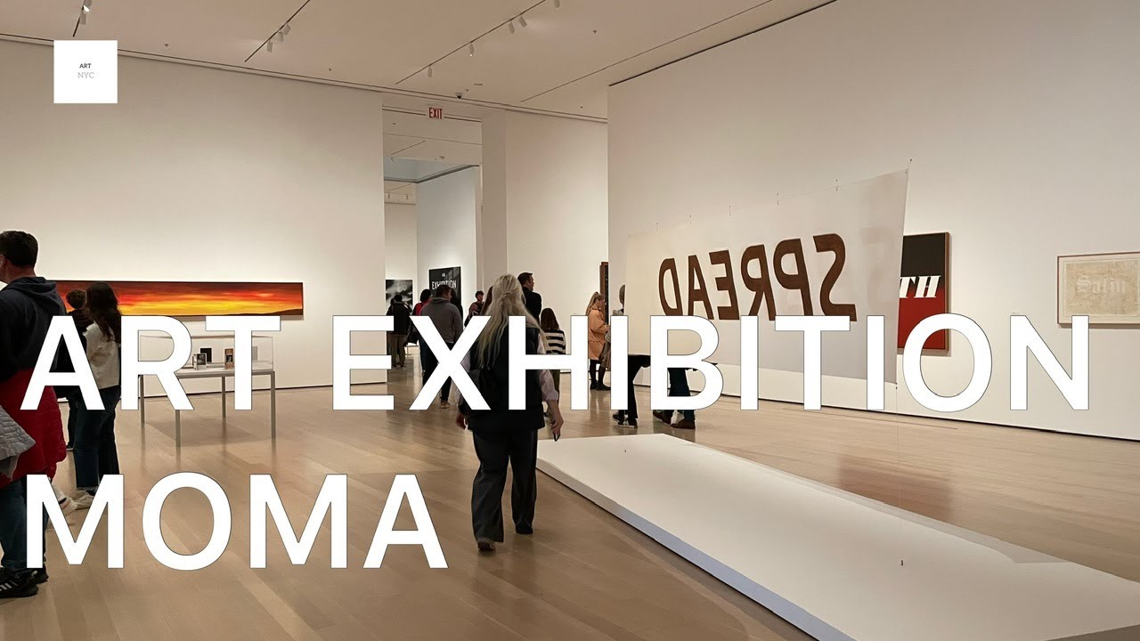 ART EXHIBITION at MOMA_NEW YORK_Edward Ruscha(1937~) NOV 2023 _Pop art ...