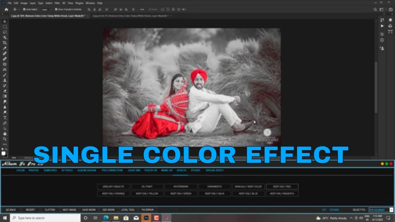 Single Color Effects By Album Fx Pro 2 0 Album Inspire - YouTube