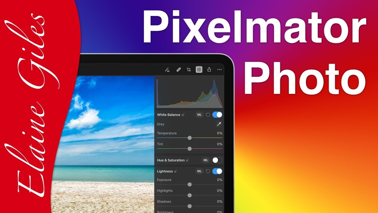 Pixelmator Photo for iPad (FULL TUTORIAL) Live Session - YouTube
