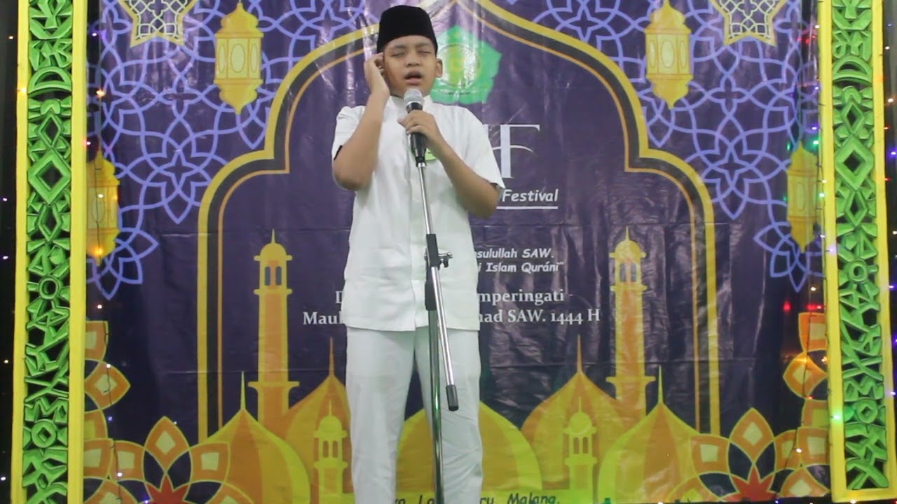 AFIF PRATAMA EFENDY LOMBA ADZAN NMF SE MALANG RAYA DI TPQ NURUL HUDA ...