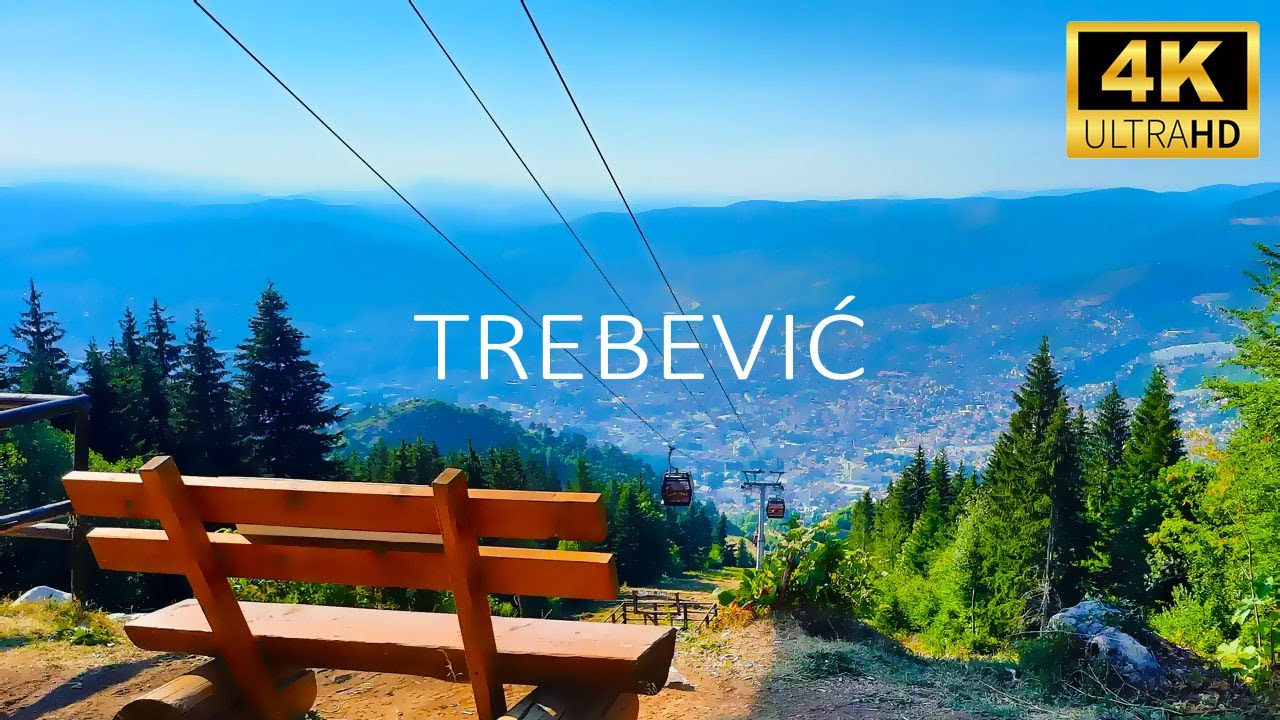 🇧🇦【4K】Planina Trebević: The Lungs of Sarajevo DRONE + WALKING TOUR ...