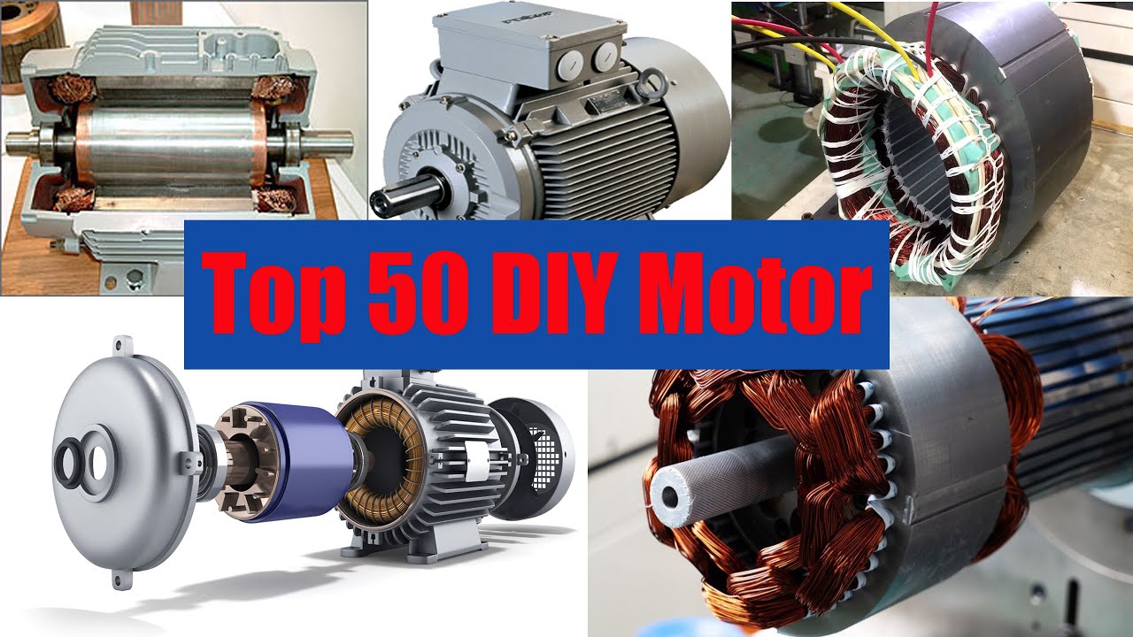 Top 50 DIY motor in the world | 50 best Idea in making motor - YouTube