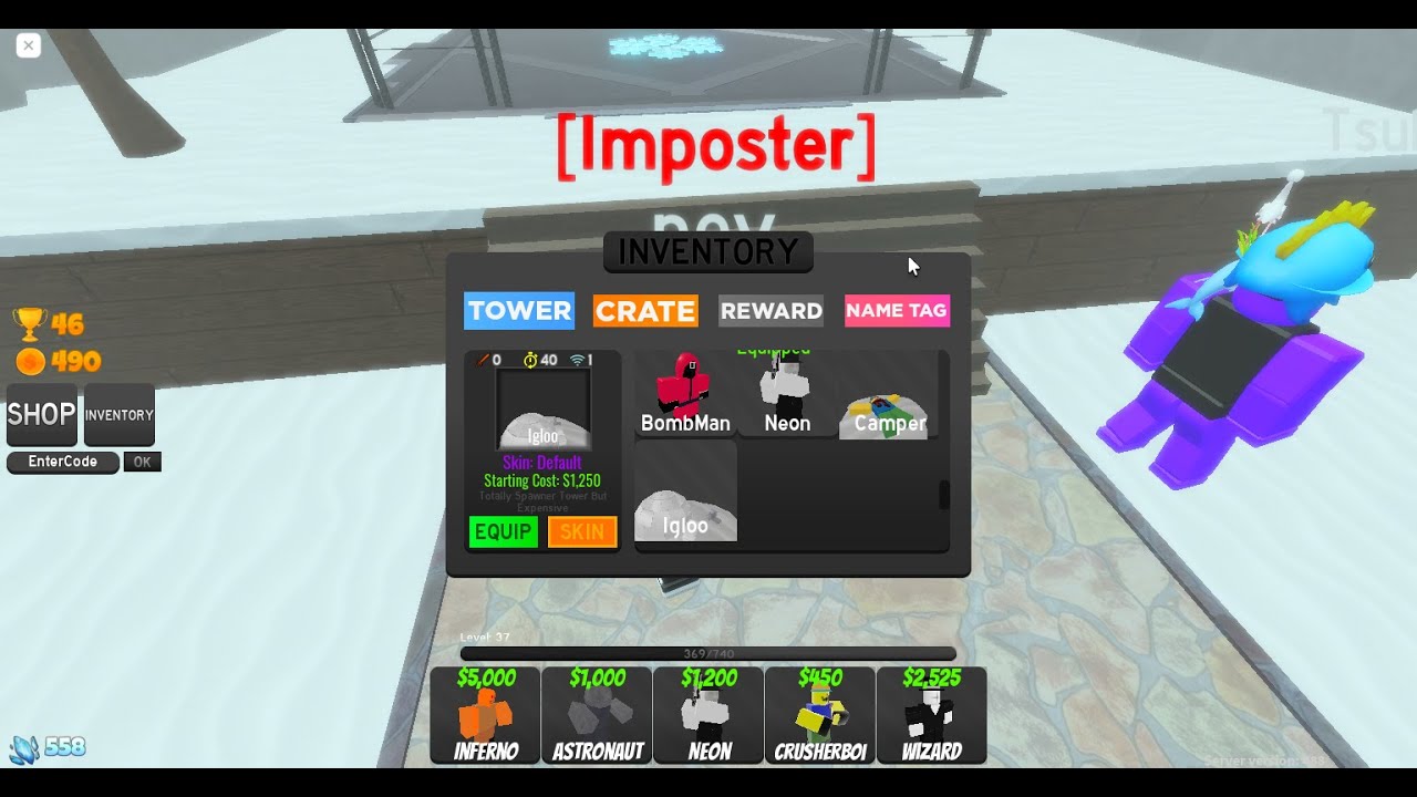 NPC TOWER DEFENCE DUO XMAS EVENT WIN ft:anything dumb - YouTube