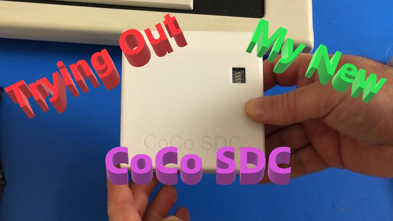 TRS 80 CoCo SDC - YouTube