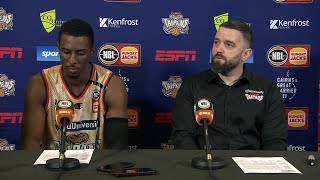 Press Conference: Forde and Scott vs Perth by @National Basketball ...