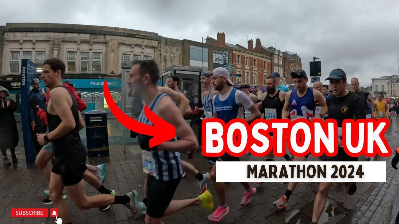 BOSTON MARATHON UK 2024 - SUB 3 IN TERRIBLE CONDITIONS & TOP 10 Race ...