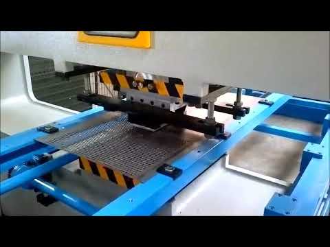 Hole Punching Perforation Press | Azman Metal - YouTube