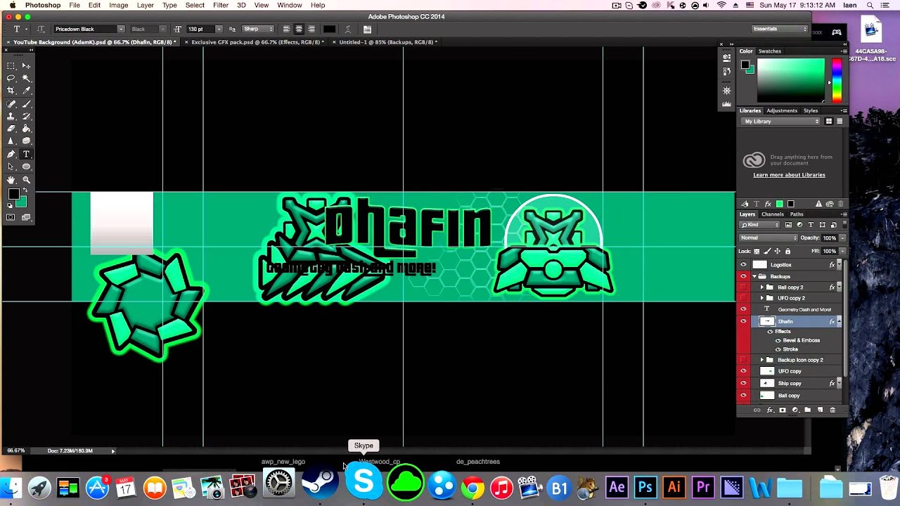 Fan Banner // Geometry Dash Dhafin - YouTube