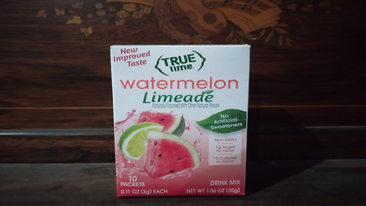 True Lime Watermelon Limeade Review - YouTube