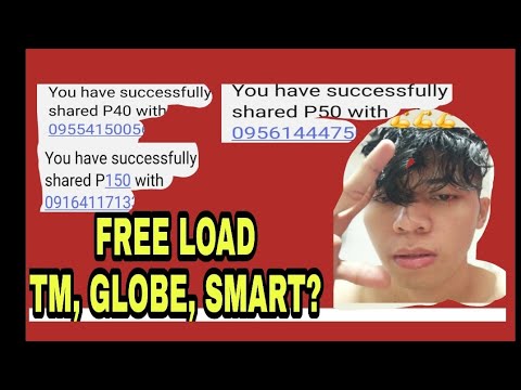Free LOAD Smart, GLOBE and TM? So easy WATCH this video - YouTube