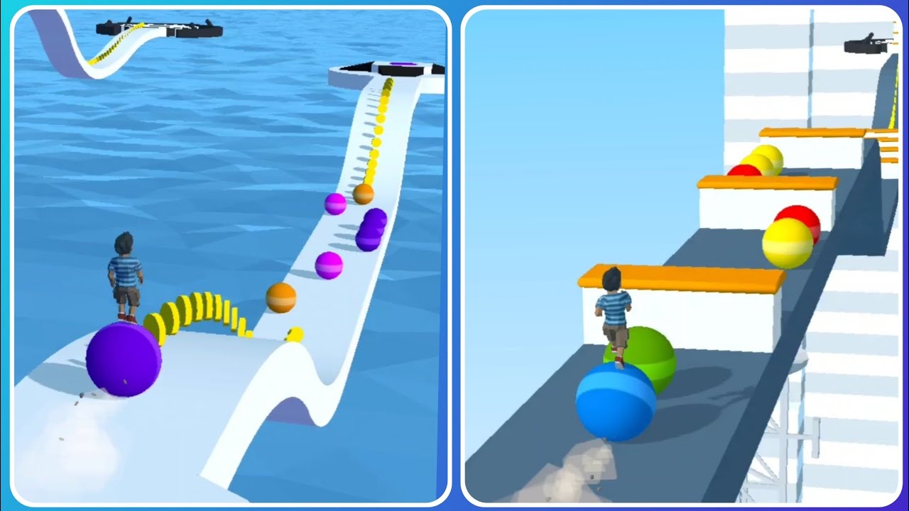 Stack Rider : Most Satisfying ASMR GAME Level 158 || Ball Games - YouTube